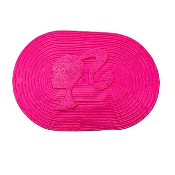 Barbie | Toys | Barbie Pink Bath Mat Rug Story Starter Replacement 3 ...